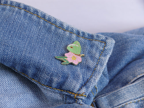 Green Pin Badge - Donor Family Network